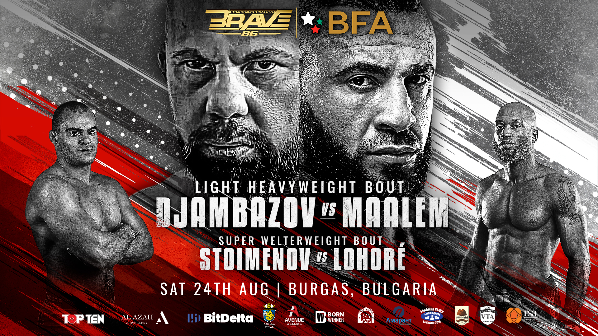 2024年10月20日BRAVE CF 89 &Fight2One 7 – 直播[全程视频] Magomedov vs. Cado – Oct 19 | BRAVE Combat Federation